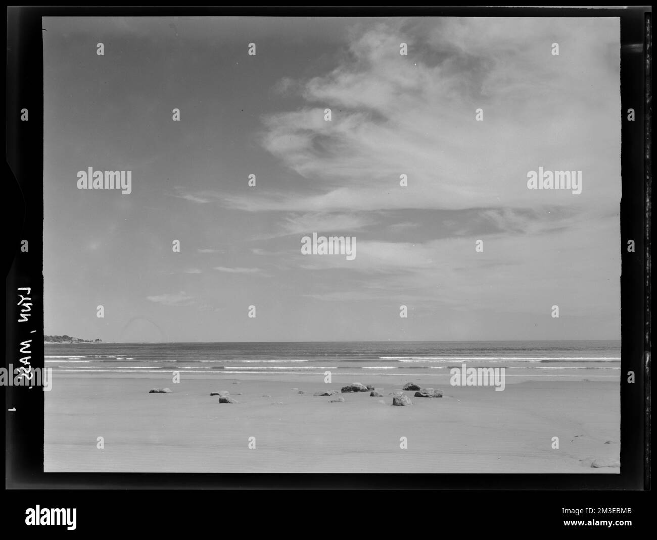Lynn, beach scene , Beaches. Samuel Chamberlain Photograph Negatives ...