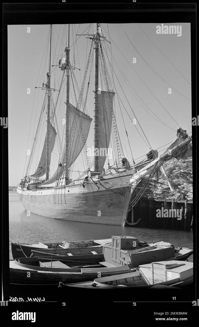 Lynn, 'Frederick P. Elkin' , Harbors, Ships, Boats. Samuel Chamberlain ...