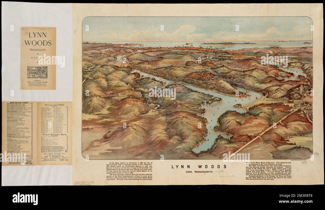Lynn Woods : Lynn, Massachusetts , Lynn Mass., Aerial views Norman B ...