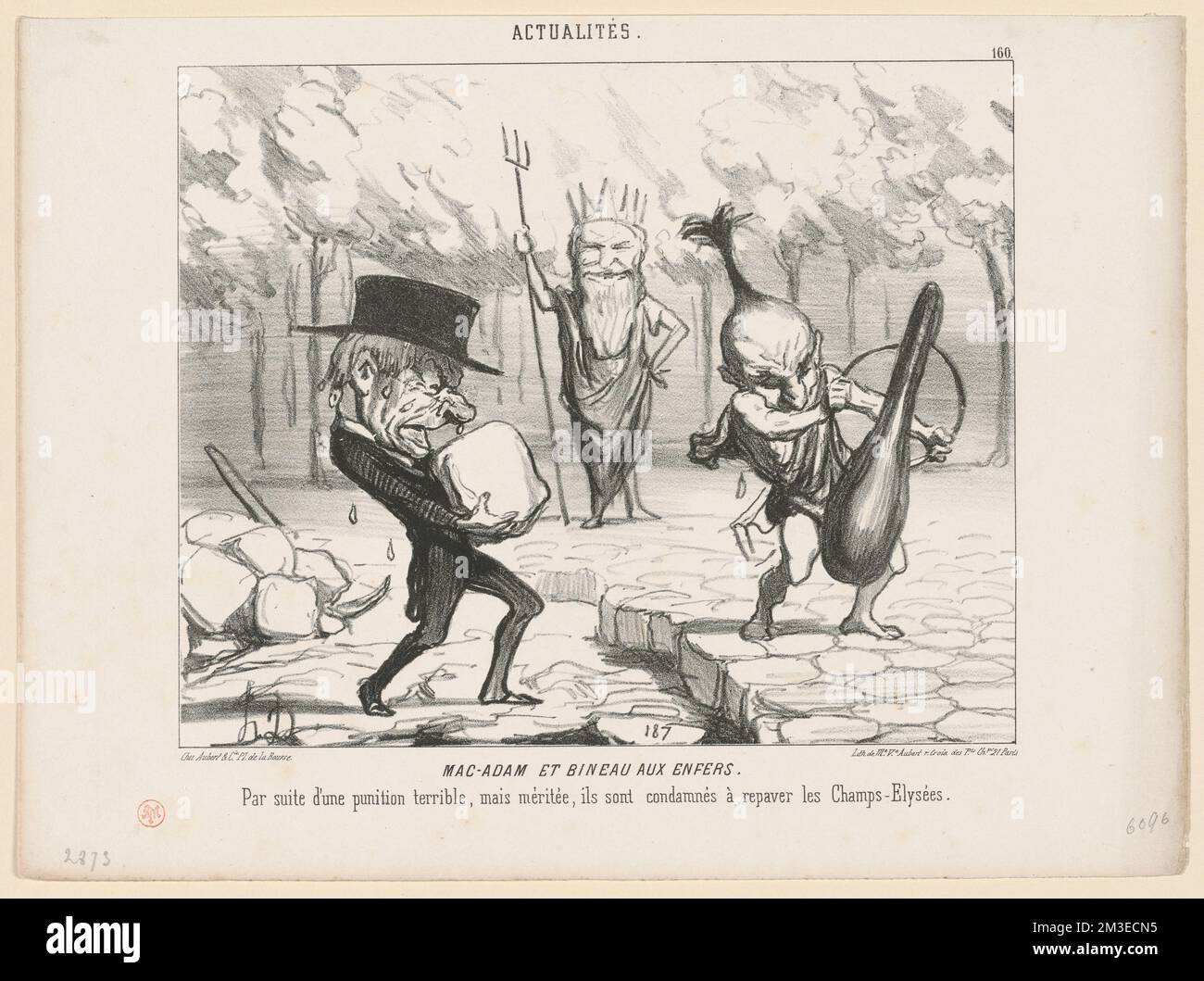 Mac-Adam et Bineau aux enfers , Engineers, Bineau, M. Jean-Martial ...