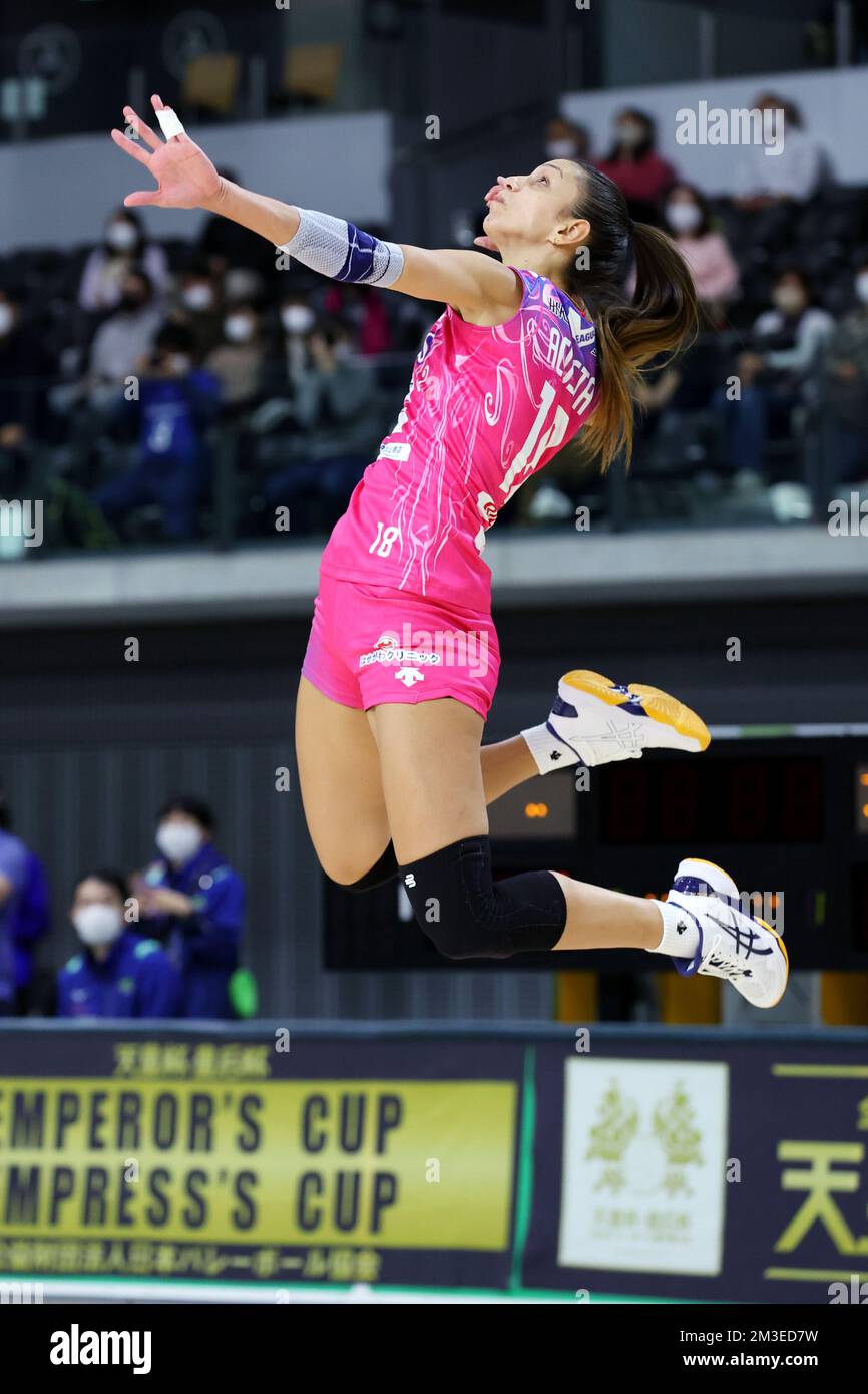 Musashino Forest Sport Plaza, Tokyo, Japan. 11th Dec, 2022. Acosta Roslandy (PFU), DECEMBER 11 ...