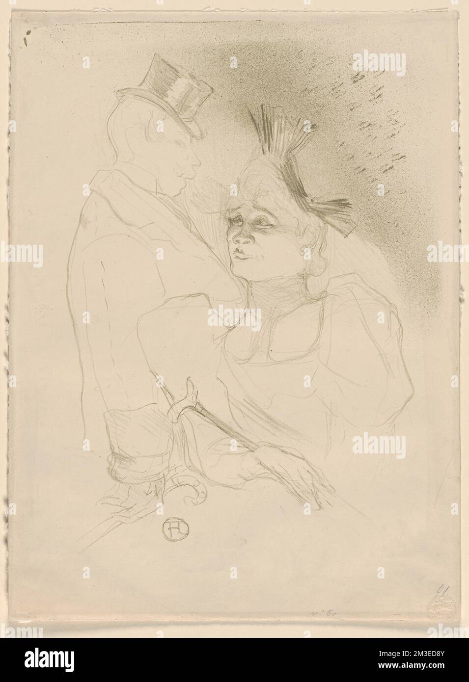 Mademoiselle Lender et Baron , Actors, Dancers, Singers. Henri de ...