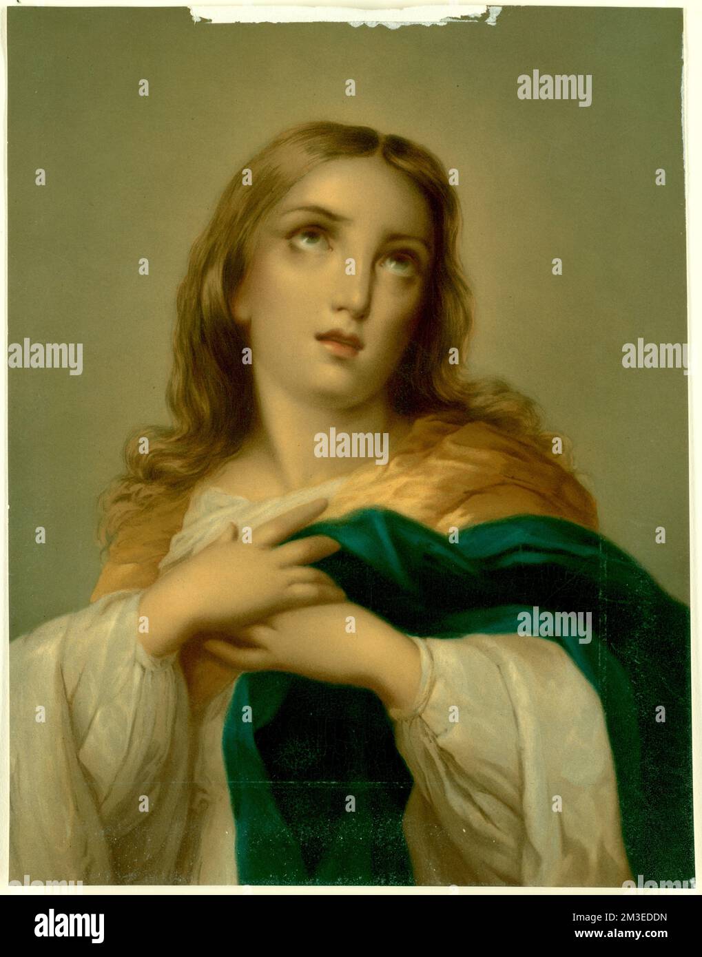 Madonna , Mary, Blessed Virgin, Saint. Louis Prang & Company Collection ...