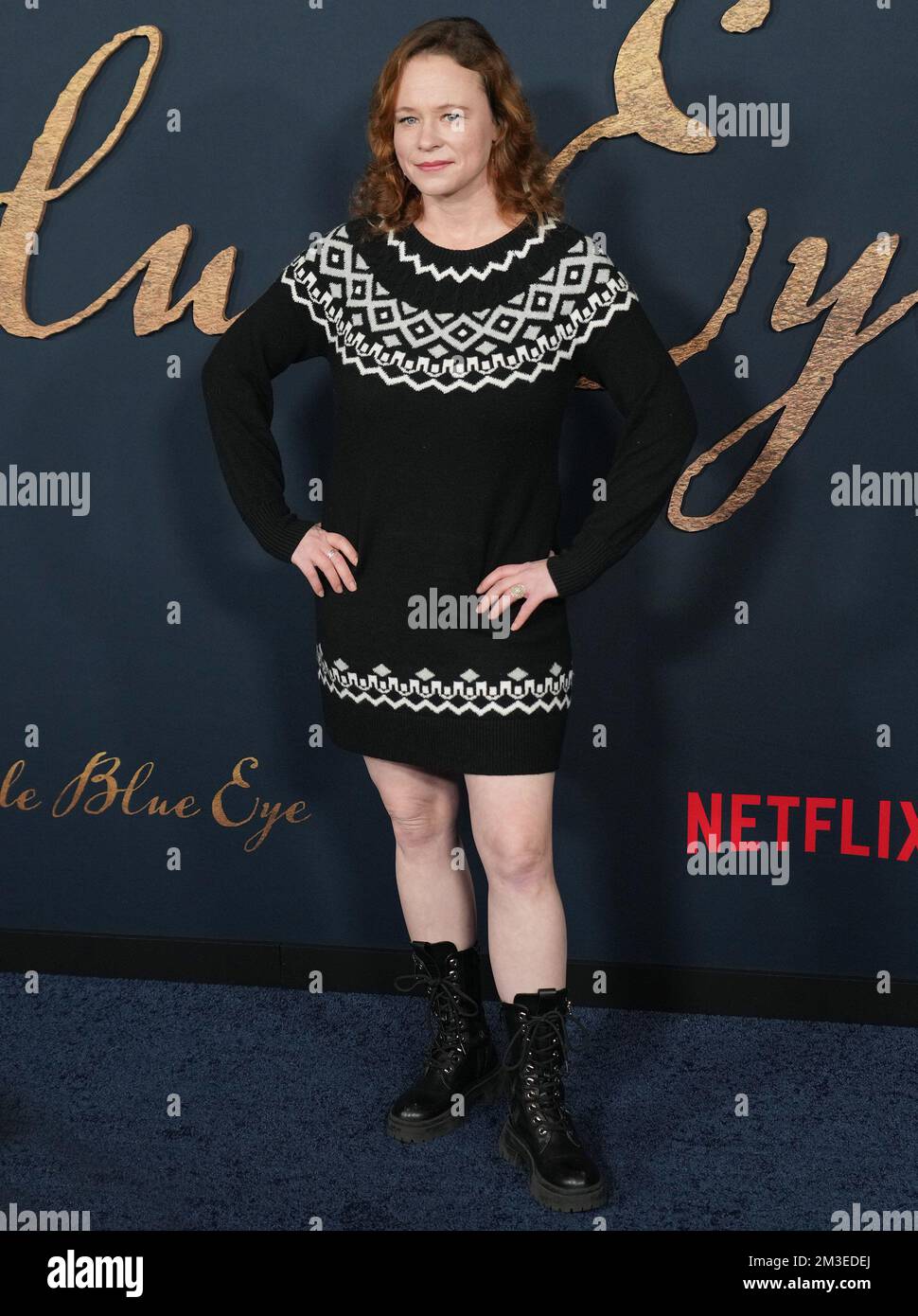 Thora Birch arrives at THE PALE BLUE EYE Los Angeles Premiere held at ...