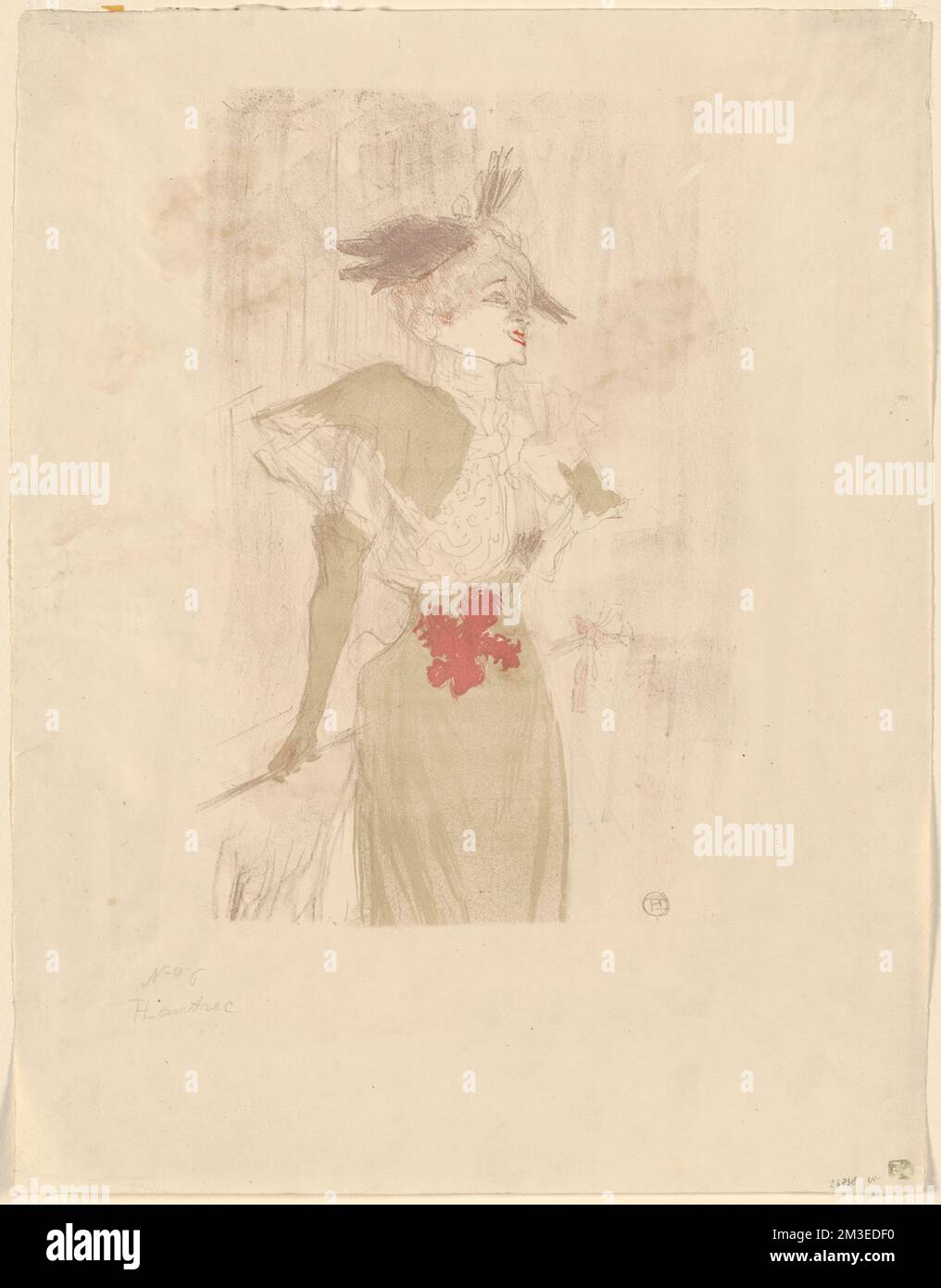 Mademoiselle Marcelle Lender, debout , Dancers, Singers. Henri de ...