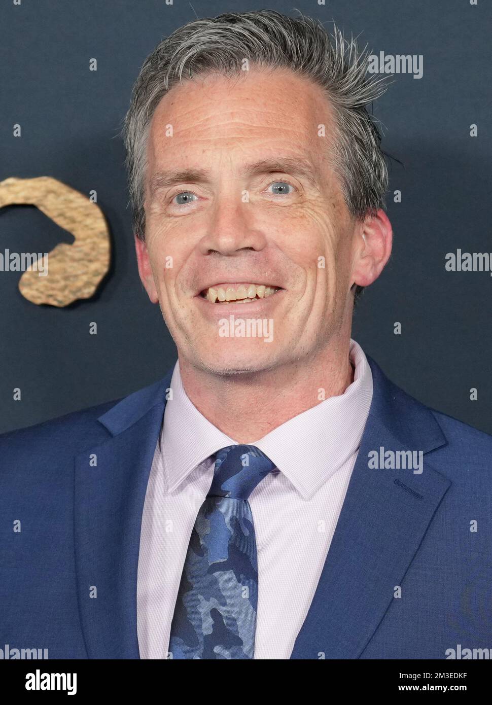Louis Bayard arrives at THE PALE BLUE EYE Los Angeles Premiere held at ...