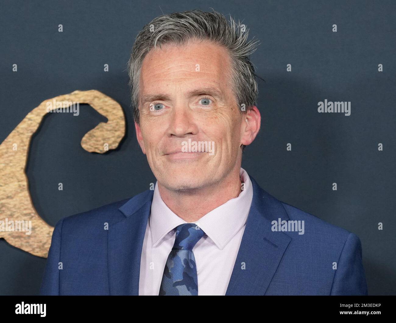 Louis Bayard arrives at THE PALE BLUE EYE Los Angeles Premiere held at ...