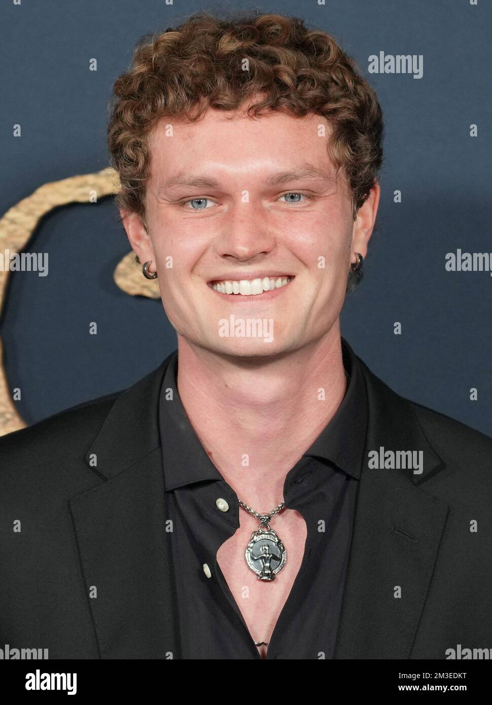 Brennan Keel Cook arrives at THE PALE BLUE EYE Los Angeles Premiere ...