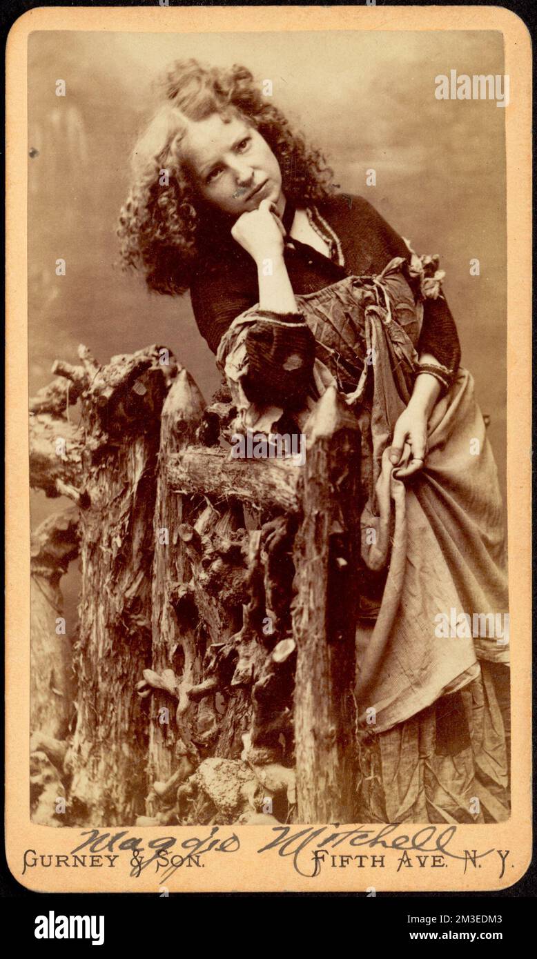 Maggie Mitchell , Actresses, Mitchell, Maggie, 1837-1918, Carte de ...