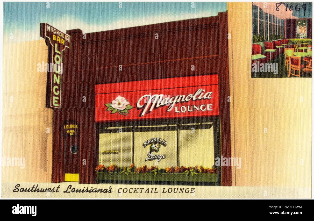 Magnolia Lounge, Southwest Louisiana's cocktail lounge , Bars, Tichnor ...