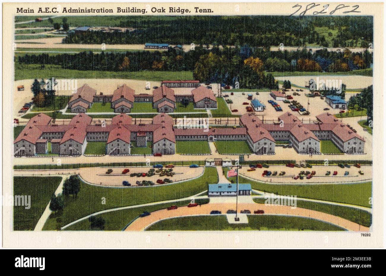 Main A. E. C. Administration Building, Oak Ridge, Tenn. , Military ...