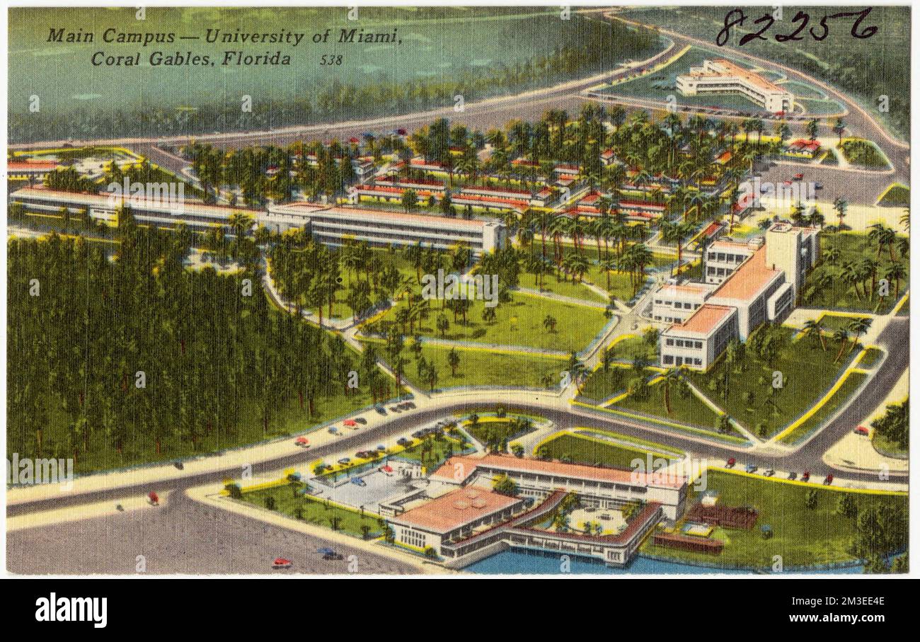 University of miami campus hi-res stock photography and images - Alamy