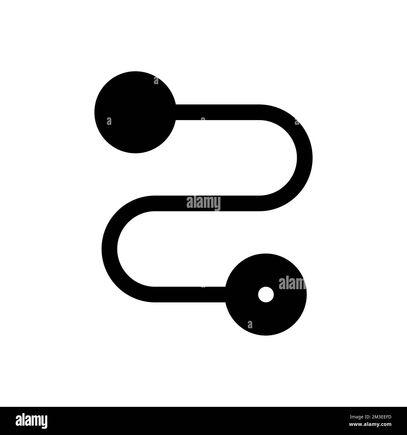 Mail route map hi-res stock photography and images - Alamy