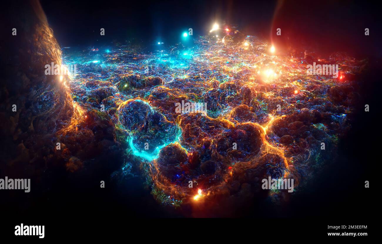 Multiple earths theory hi-res stock photography and images - Alamy