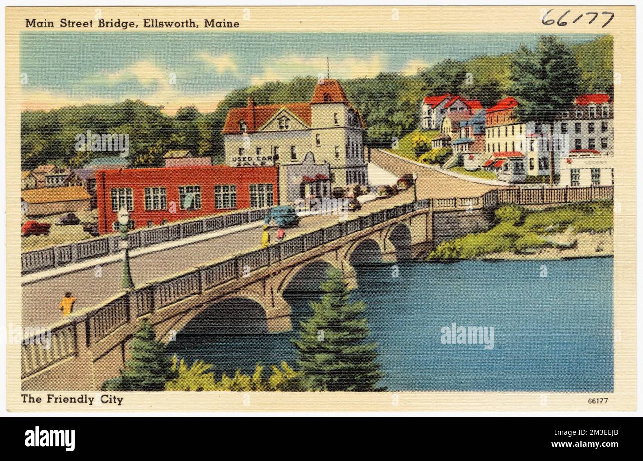 Main Street Bridge, Ellsworth, Maine, the friendly city , Bridges ...
