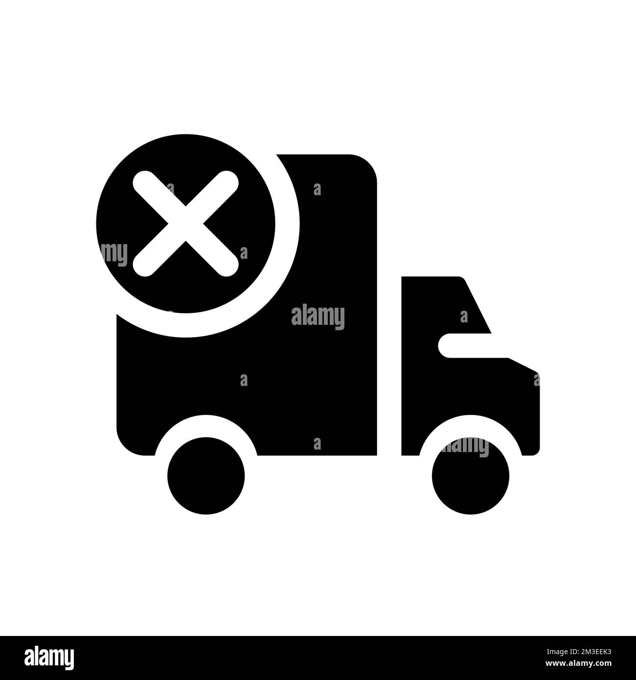 Delivery failed Stock Vector Images - Alamy