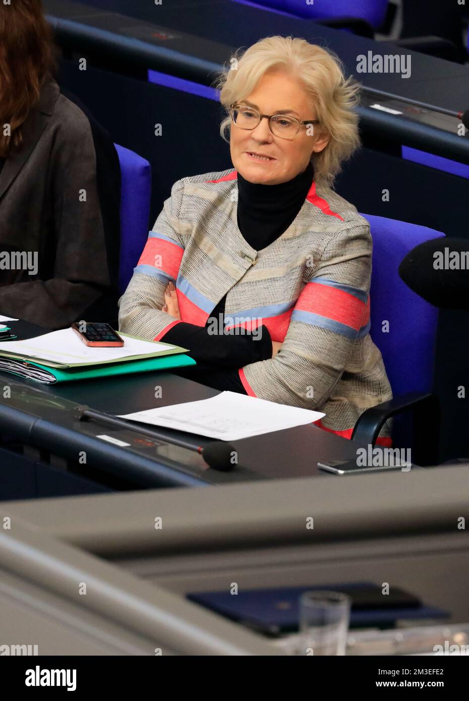 Berlin, Germany, December 14, 2022. The German Federal Minister of ...