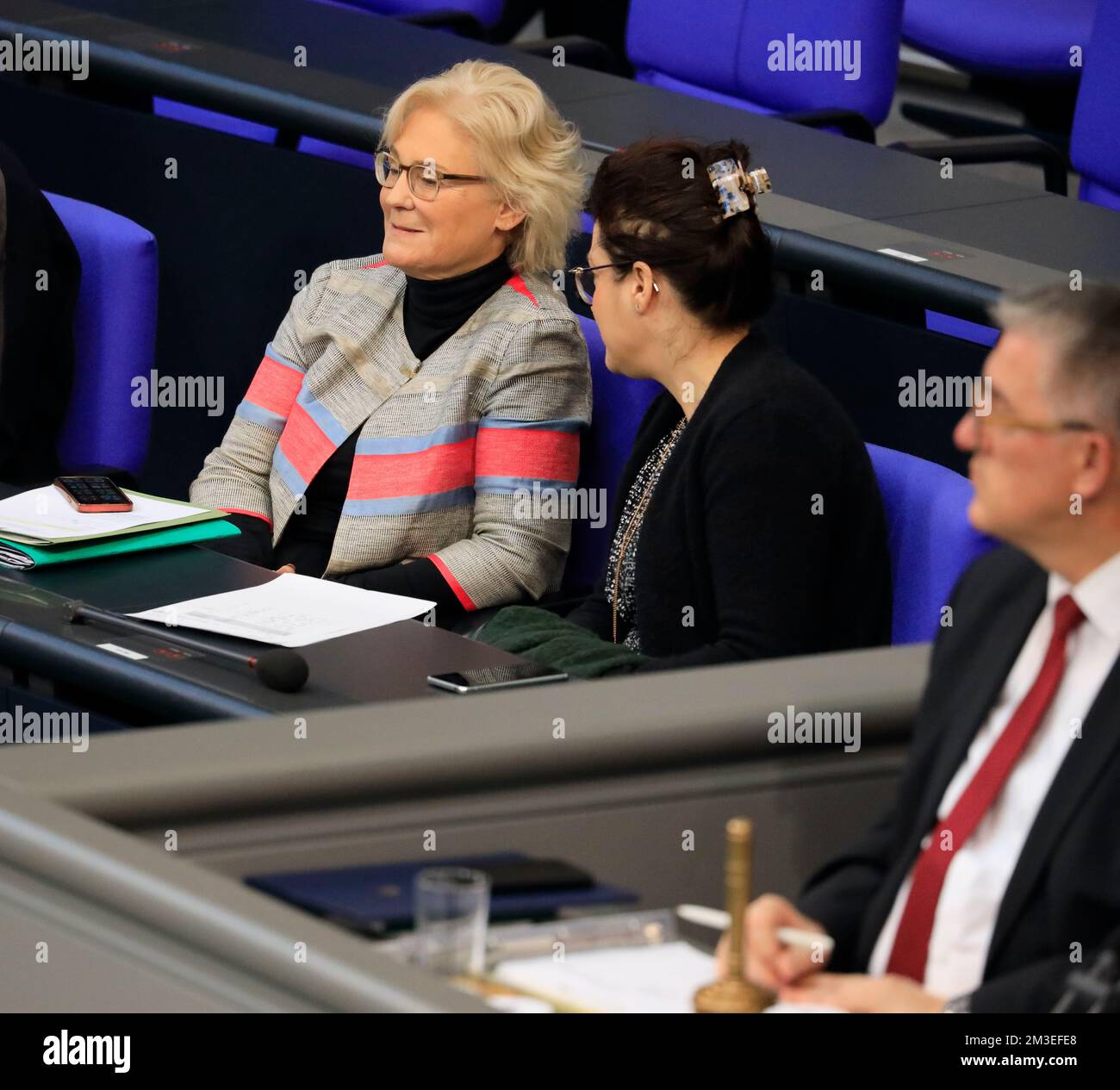 Berlin, Germany, December 14, 2022. The German Federal Minister of ...