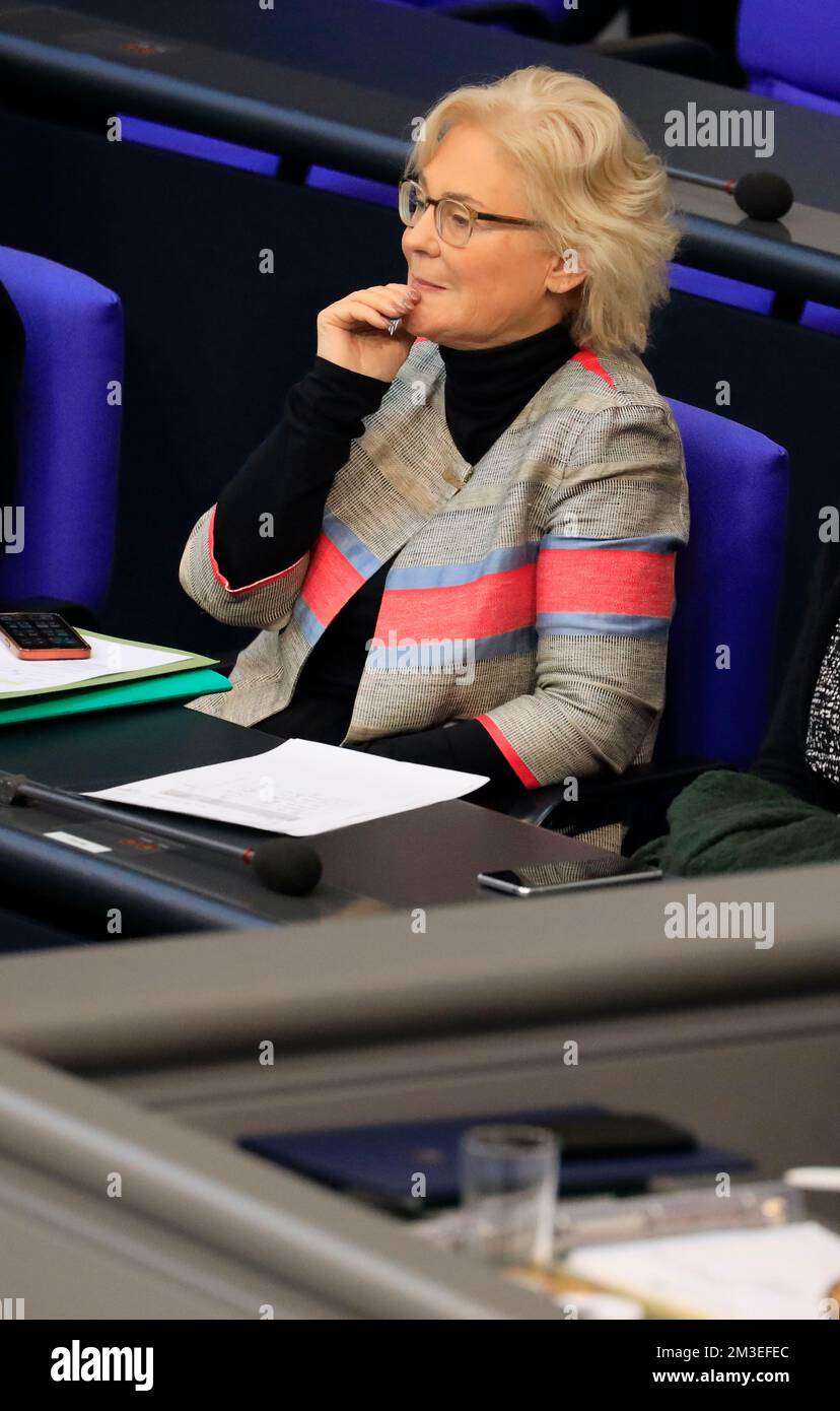 Berlin, Germany, December 14, 2022. The German Federal Minister of ...