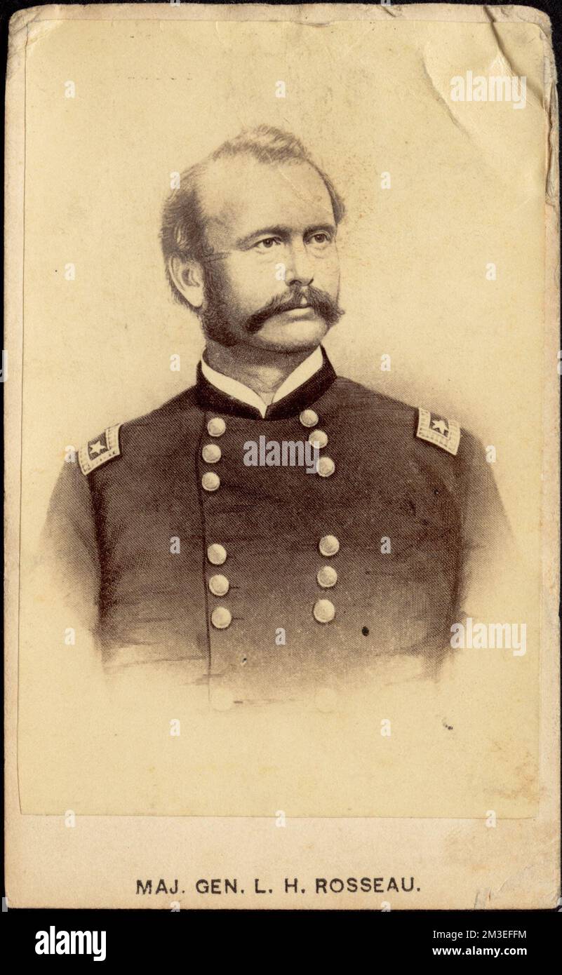 Maj. Gen. L. H. Rosseau , Military officers, Rousseau, Lovell Harrison ...