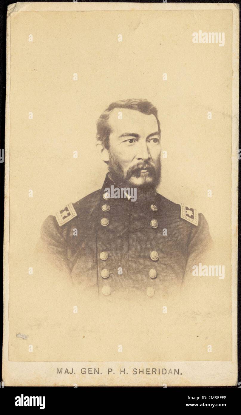 Maj. Gen. P. H. Sheridan , Military officers, Sheridan, Philip Henry ...