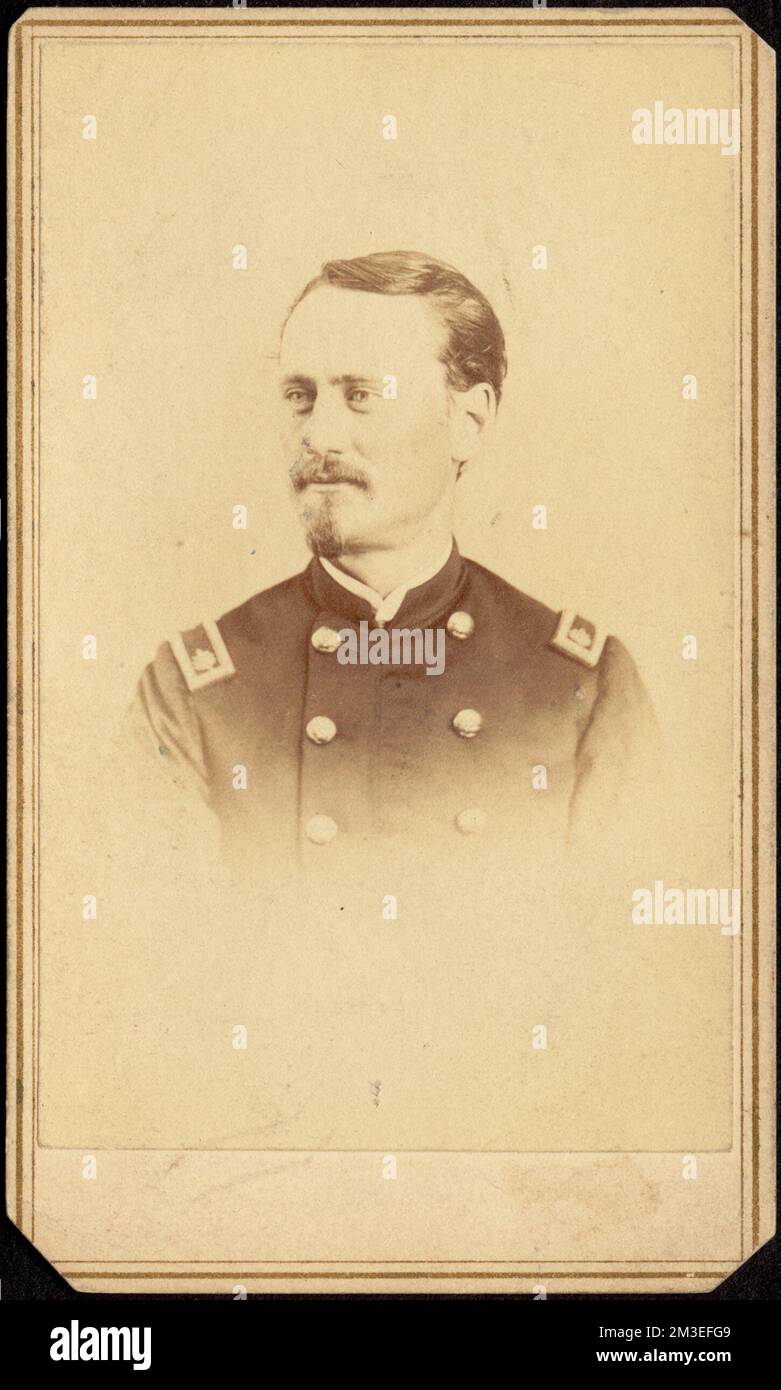 Maj. George S. Worcester , Military officers, Carte de Visite ...