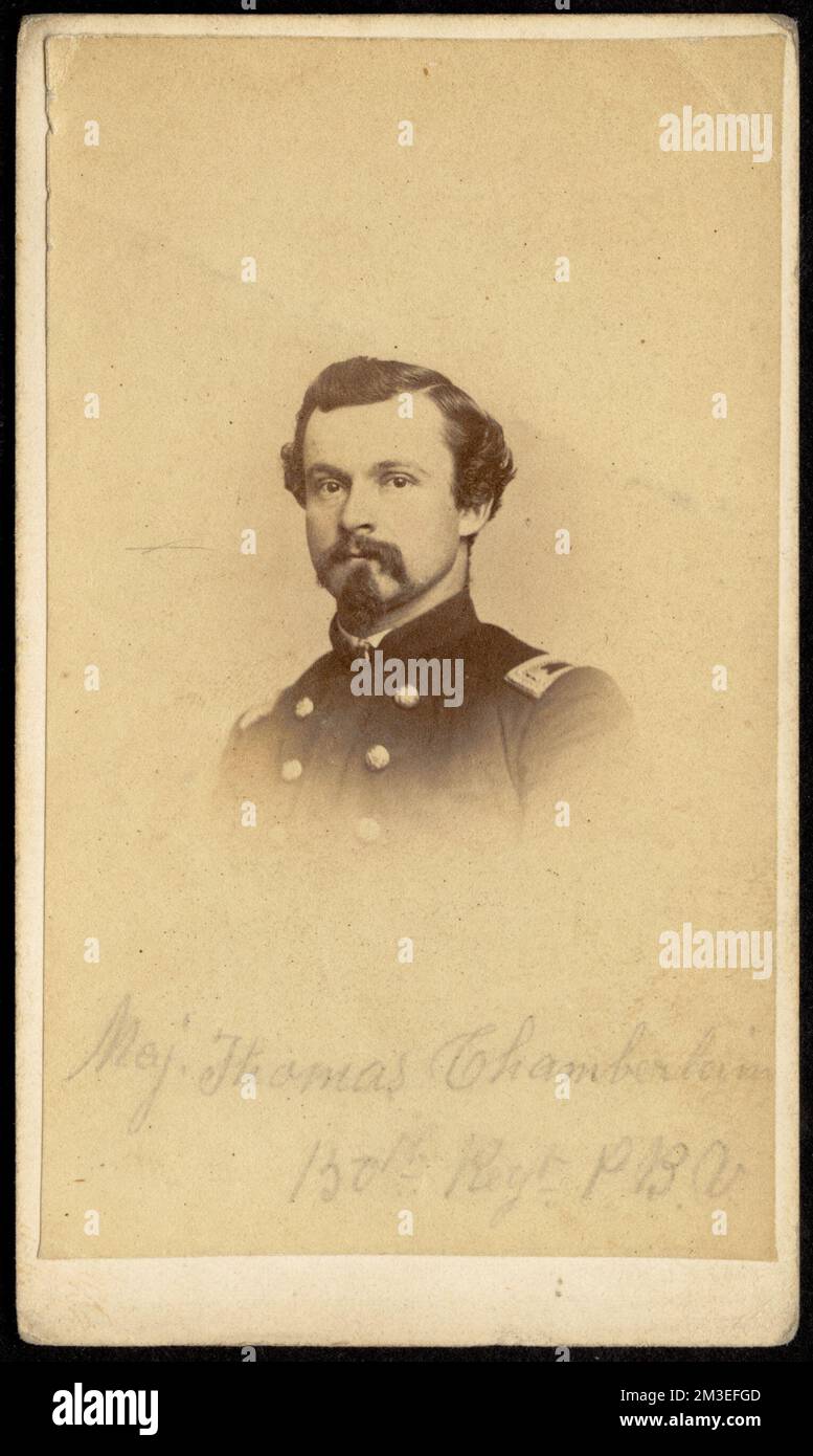 Maj. Thomas Chamberlain , Military officers, Carte de Visite Collection ...