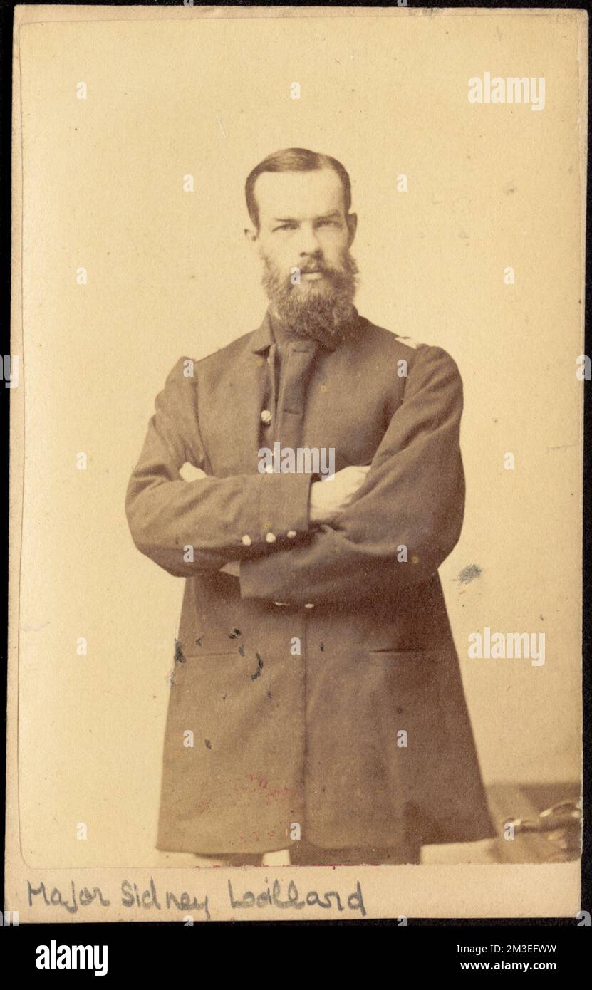 Major Sidney Willard , Military officers, Willard, Sidney, 1831-1862 ...