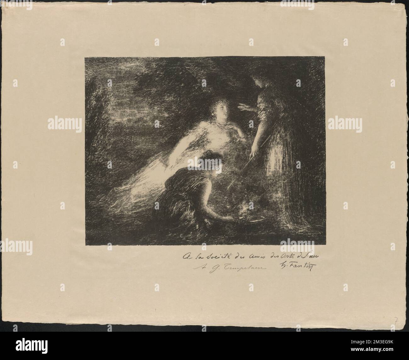 Maléfice , Magicians, Supernatural practices. Henri Fantin-Latour (1836 ...