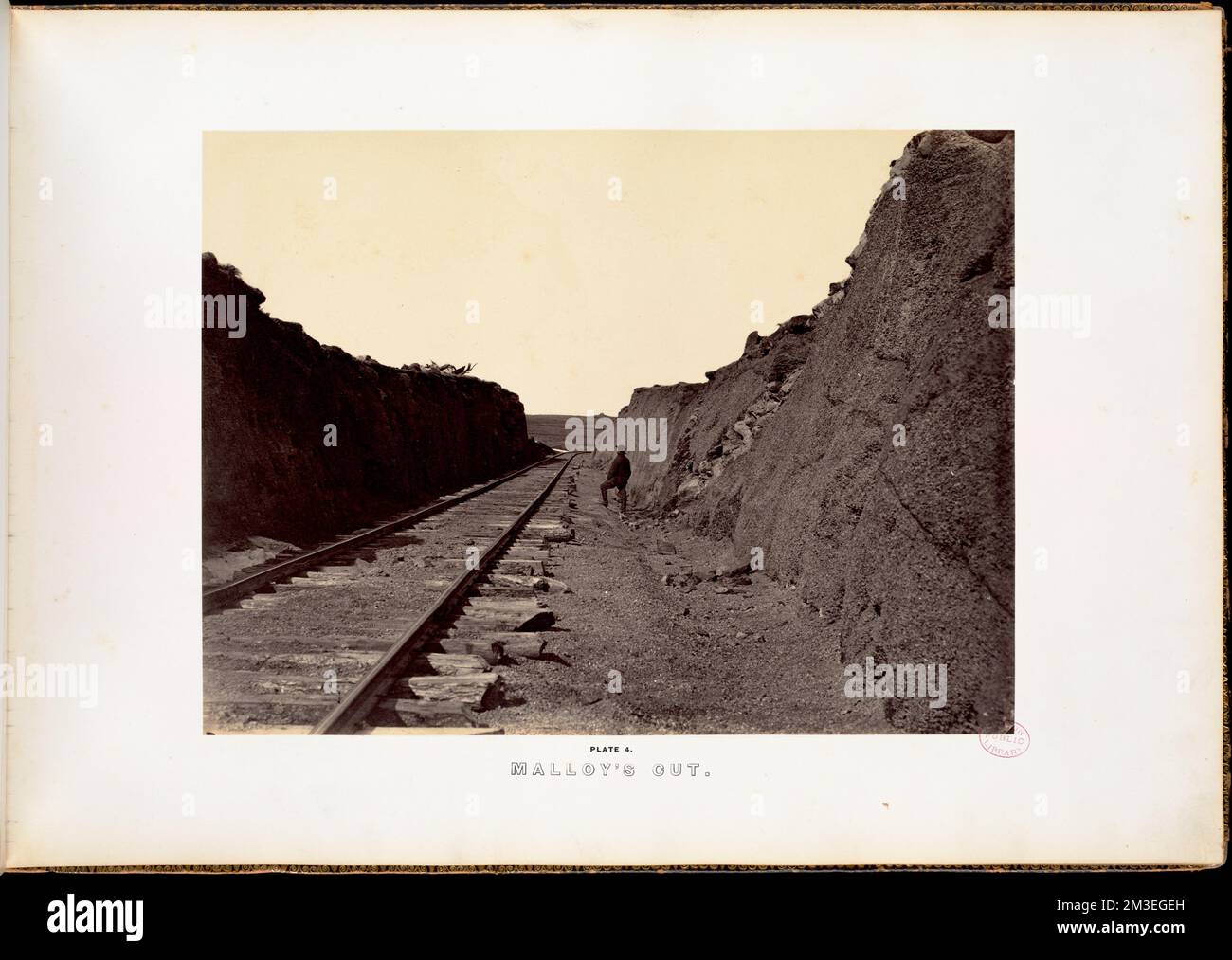 Malloy's Cut. , Railroad tracks, Railroad cuts, Union Pacific Railroad ...