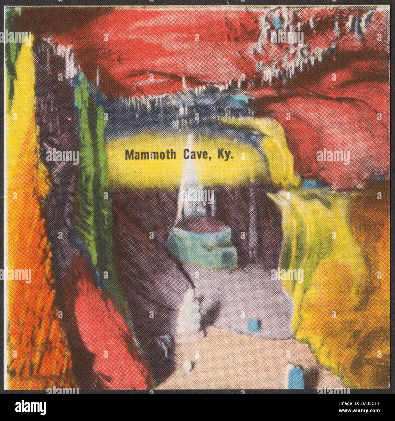 Mammoth Cave, Ky. , Caves, Tichnor Brothers Collection, postcards of ...