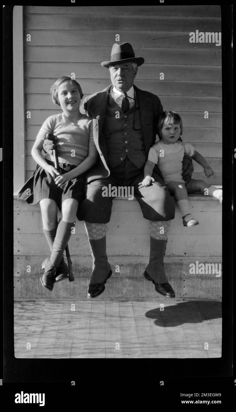 Man and Chamberlain girls , Children, Chamberlain, Narcissa, 1924-2008 ...