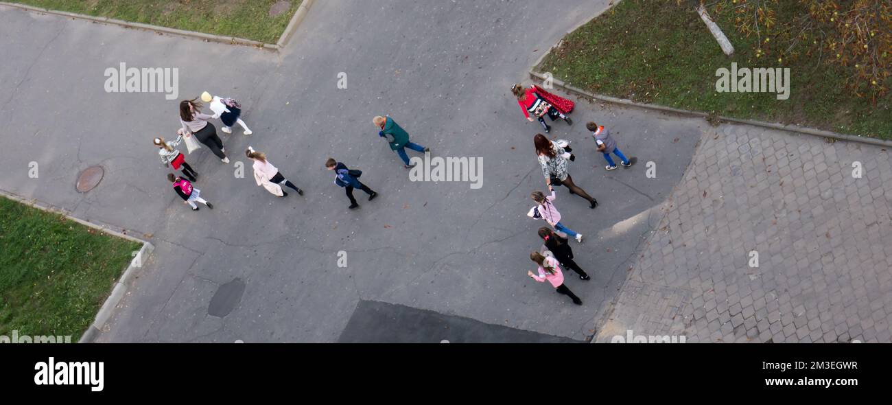 The Architecture backgrounds and objects. Sidewalk. Woman. Girl. View ...