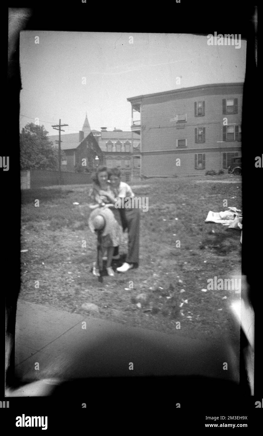 Woman romantic hat Black and White Stock Photos & Images - Alamy