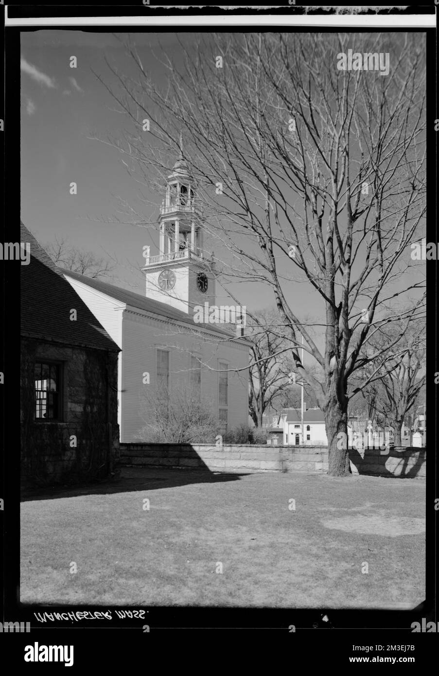 Manchester, Mass., church in spring , Architecture, Churches. Samuel ...