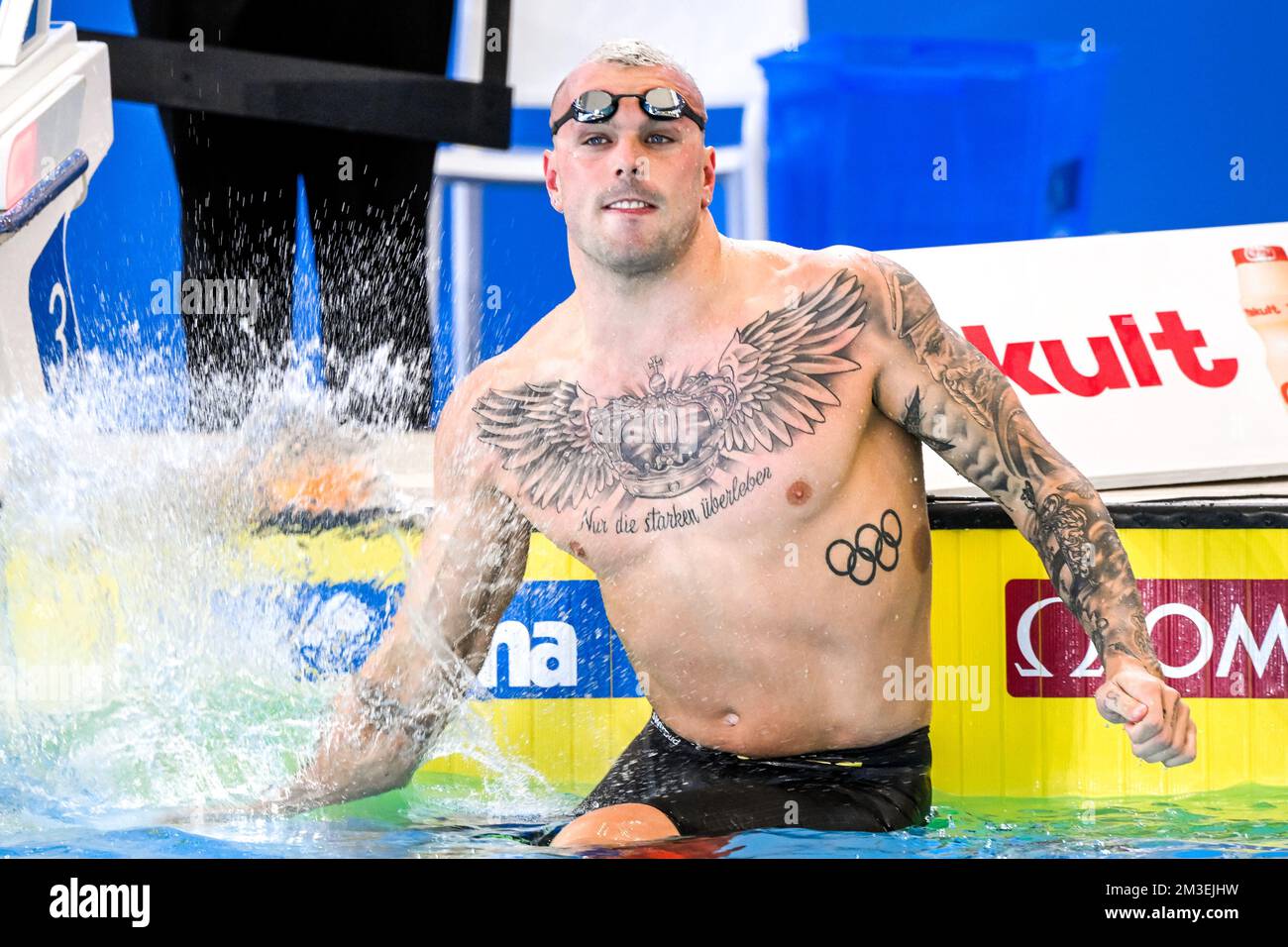 Melbourne, Australia. 15th Dec, 2022. Kyle Chalmers of Australia ...