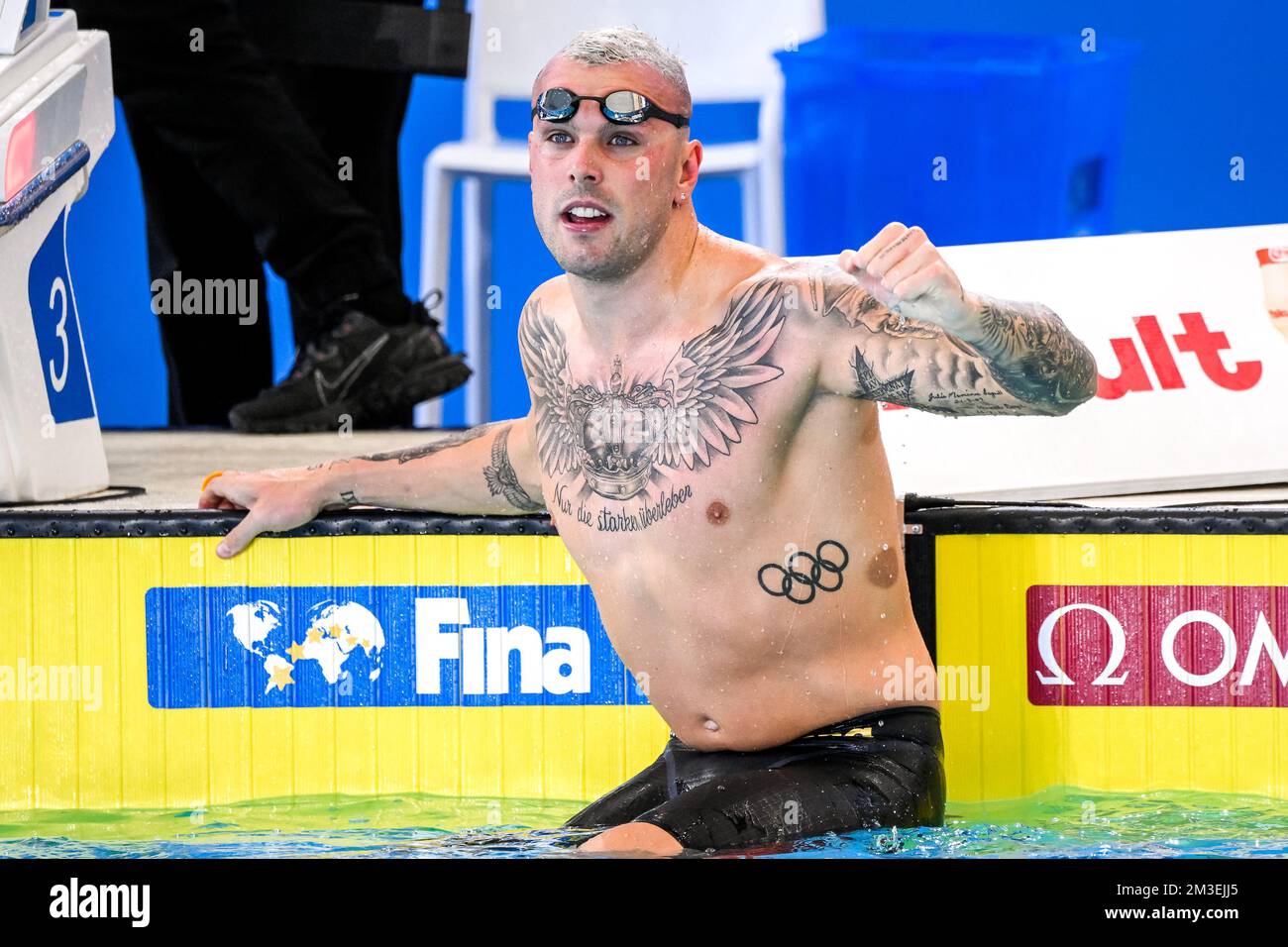 Melbourne, Australia. 15th Dec, 2022. Kyle Chalmers of Australia ...