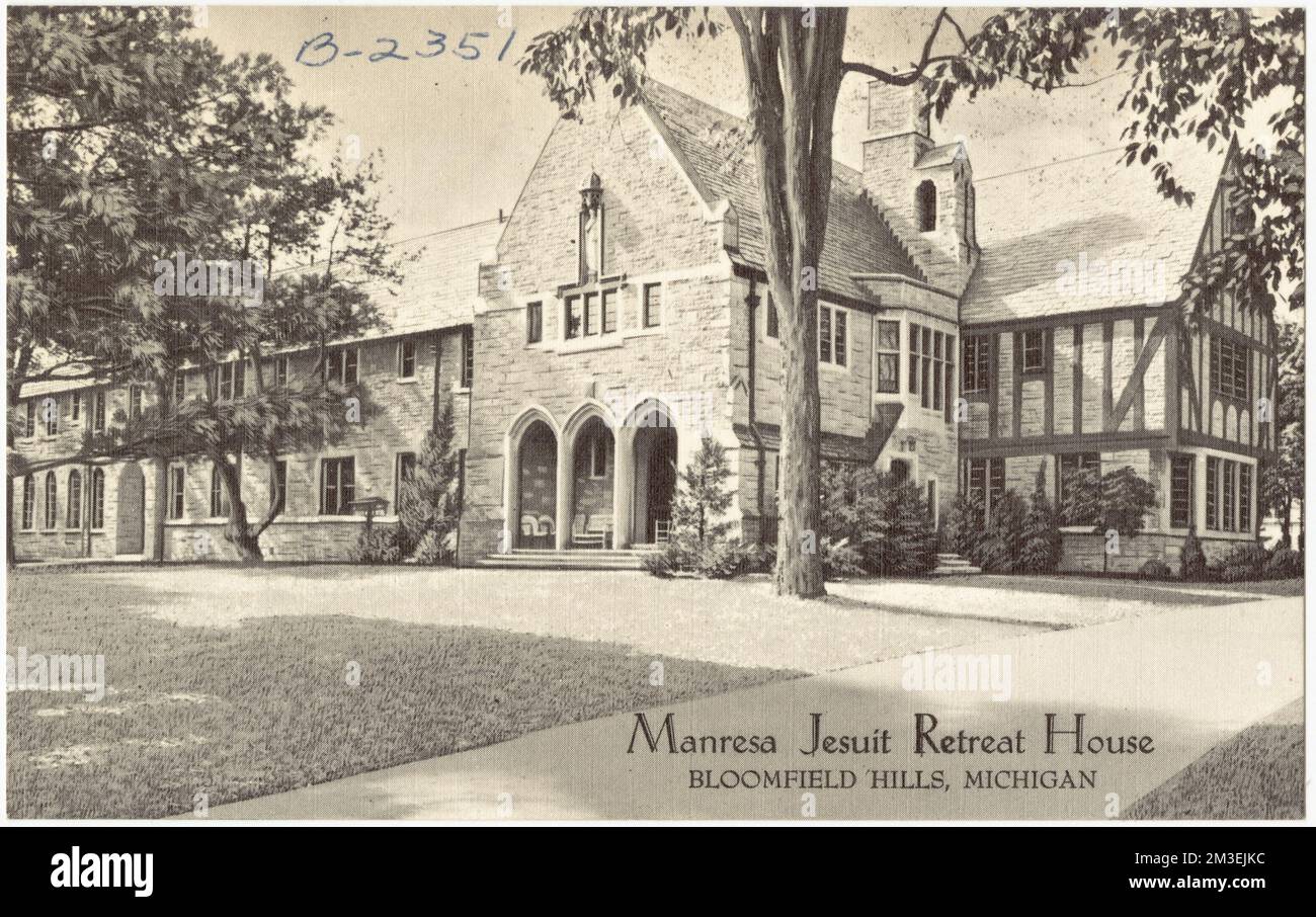 Manresa Jesuit Retreat House, Bloomfield Hills, Michigan , Religious ...