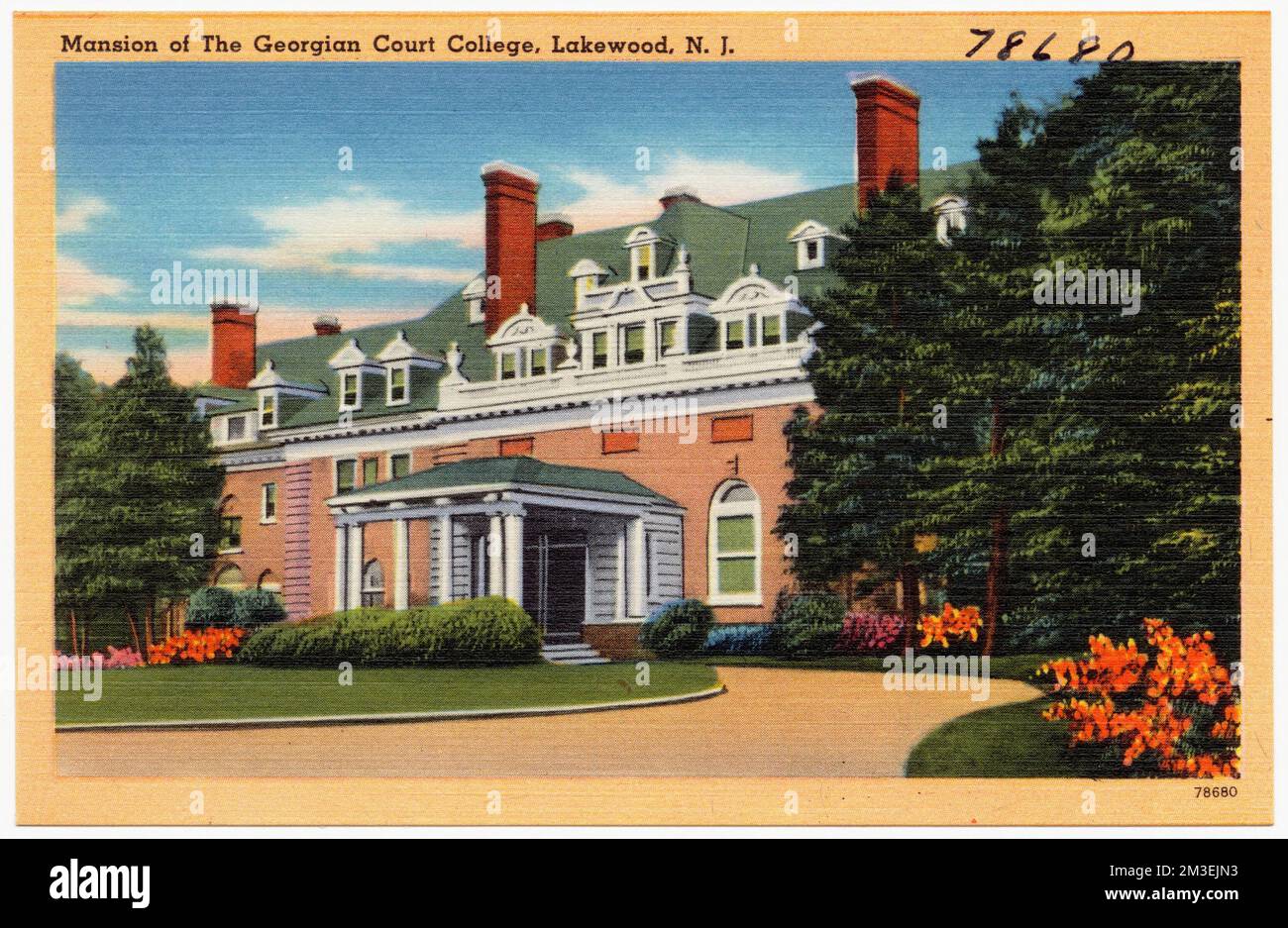 Mansion of the Georgian Court College, Lakewood, N. J. , Universities ...