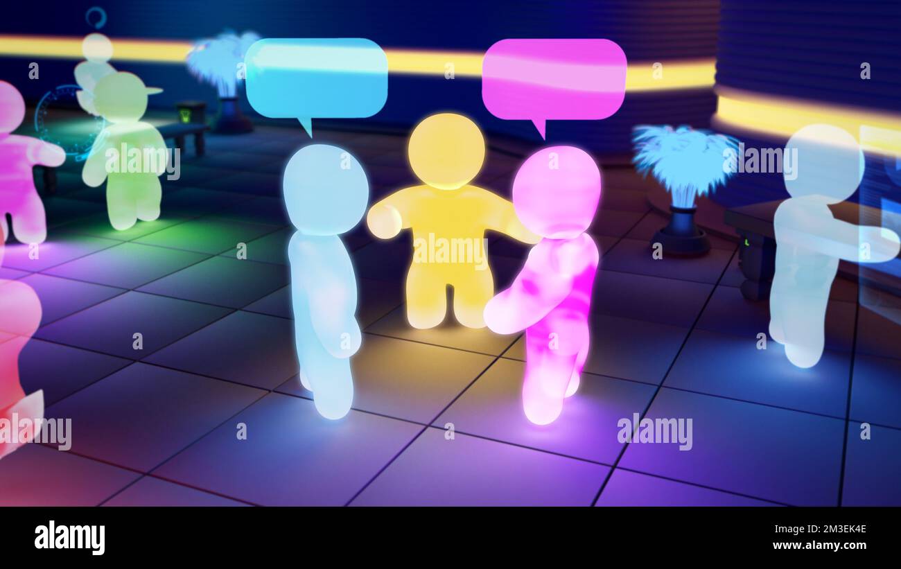 Avatars 3d hi-res stock photography and images - Alamy