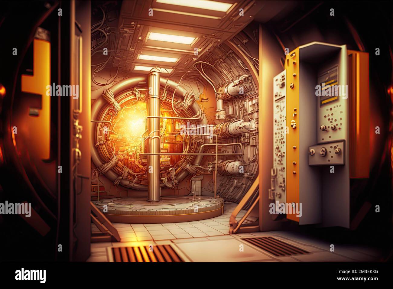 Scientists at an atomic astrophysics lab are utilizing a laser reactor ...