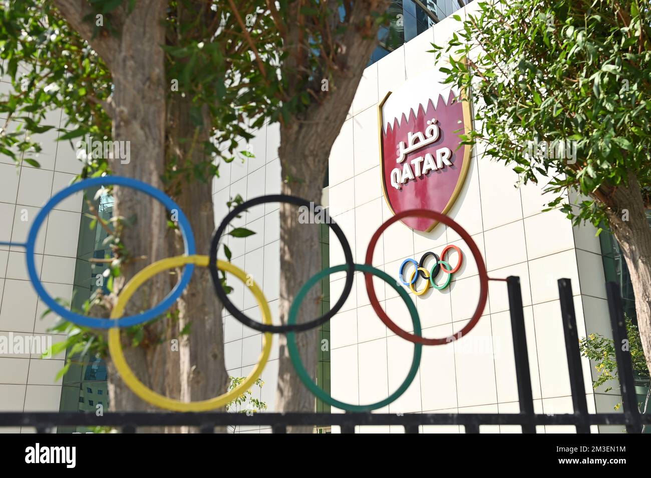 Doha, Katar. 12th Dec, 2022. Qatar Olympic Committee. Qatar National ...