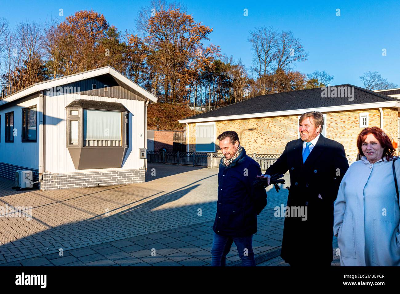 Huis ter Heide Zeist, The Netherlands. 14 December, 2022. King Willem ...
