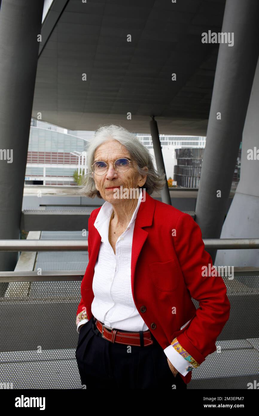 Portrait of Donna Leon 19/10/2022 ©Basso Cannarsa/opale.photo Stock ...