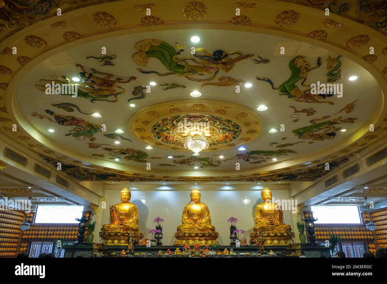 Kuala Lumpur, Malaysia - November 2022: Views of the Dharma Realm Guan ...