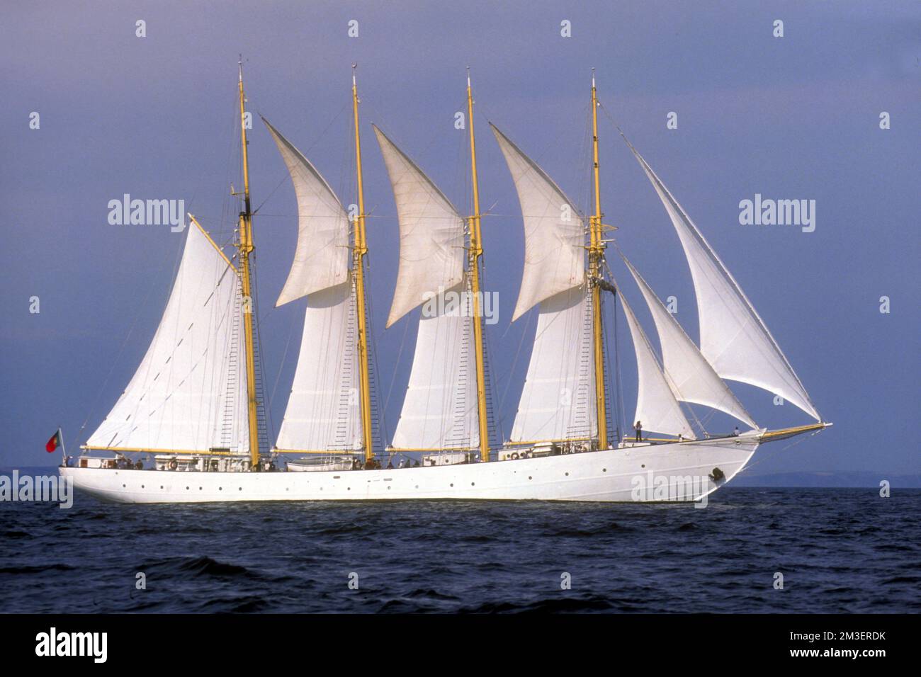 Portuguese schooner Creoula, 1994 Stock Photo - Alamy