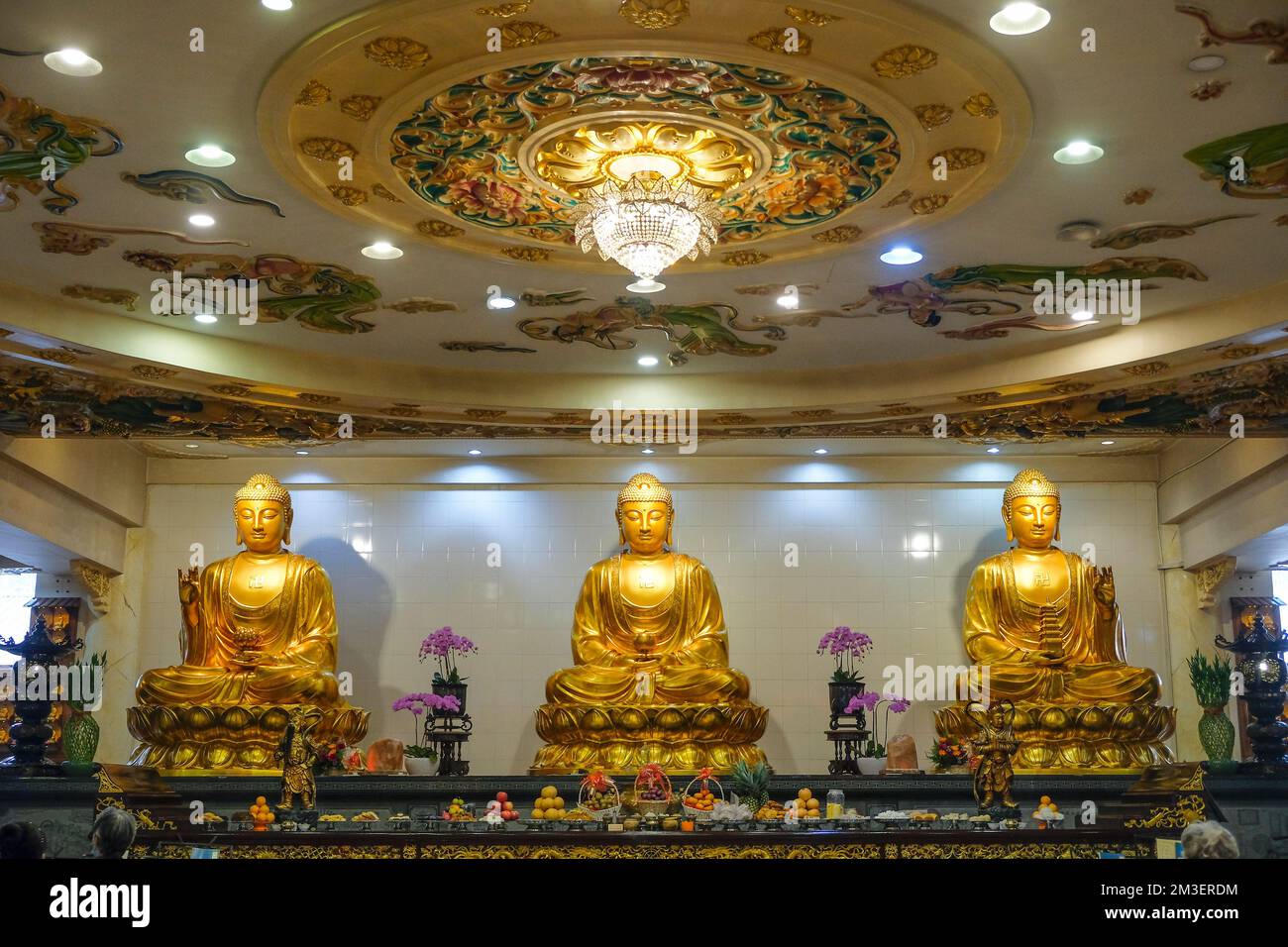 Kuala Lumpur, Malaysia - November 2022: Views of the Dharma Realm Guan ...