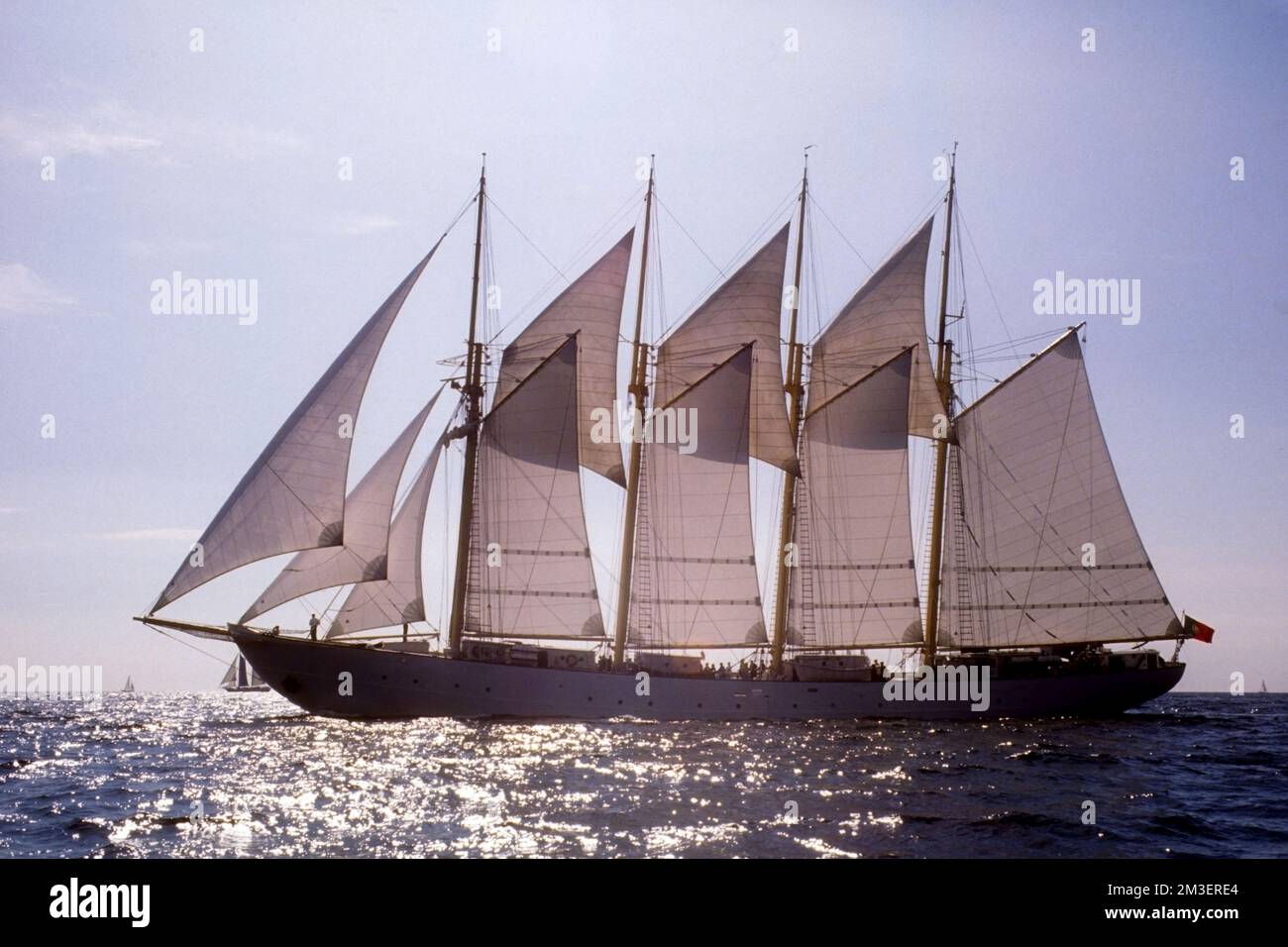 Portuguese schooner Creoula, 1994 Stock Photo - Alamy