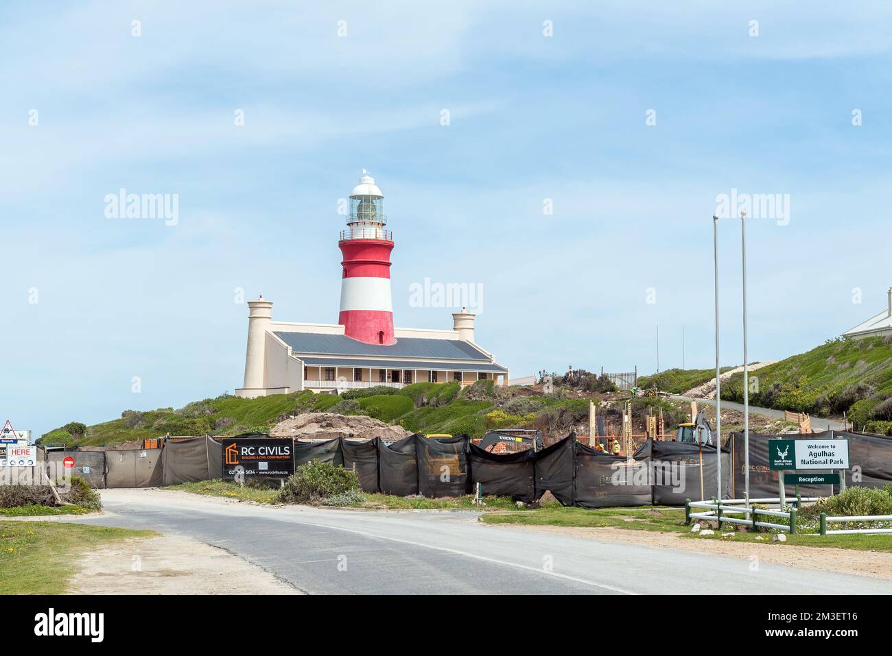 Agulhas National Park, South Africa - Sep 21, 2022: The historic ...