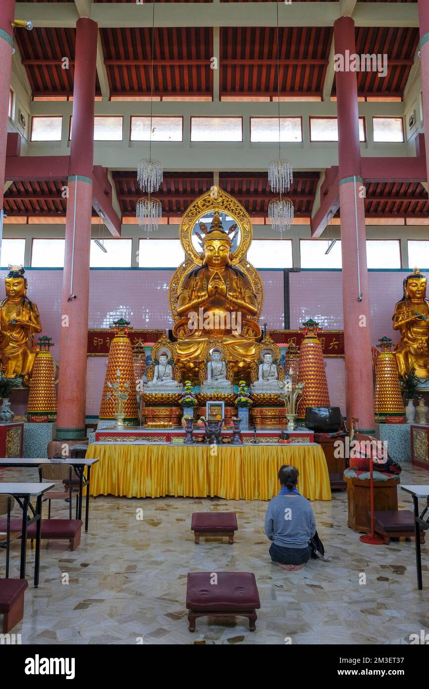 Brinchang, Malaysia - November 2022: Sam Poh Temple is a Buddhist ...